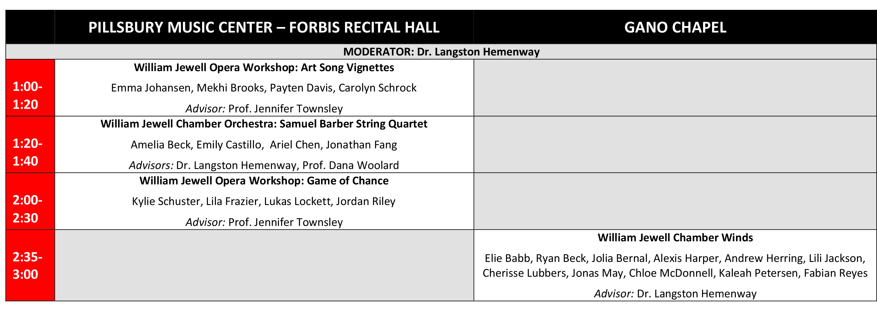 Colloquium | William Jewell College